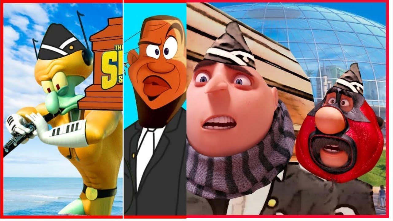 SpongeBob, Space Jam 2 And Despicable Me 2 Coffin Dance Mashup By SH ...