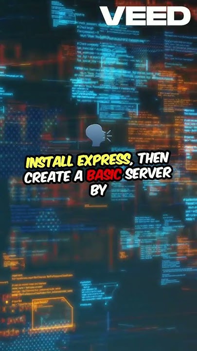 What is Express.js Explained in 1 Minute! 🚀 Quick & Easy Guide for Beginners - YouTube