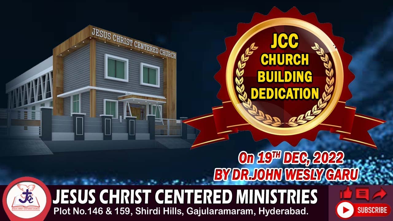 JESUS CHRIST CENTERED CHURCH BUILDING DEDICATION | DR. JOHN WESLY GARU ...