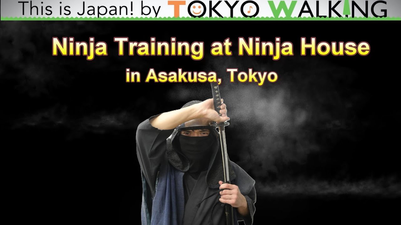 [This is Japan!] Ninja training at Ninja House in Asakusa, Tokyo - YouTube