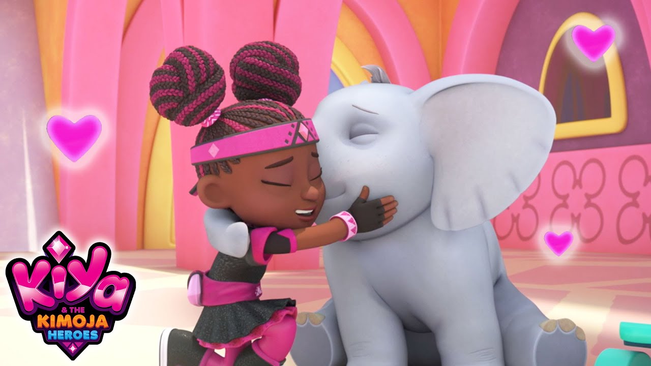 Kiya & the Kimoja Heroes | Chiko & Kiya Reunite | COMPILATION @disneyjr ...