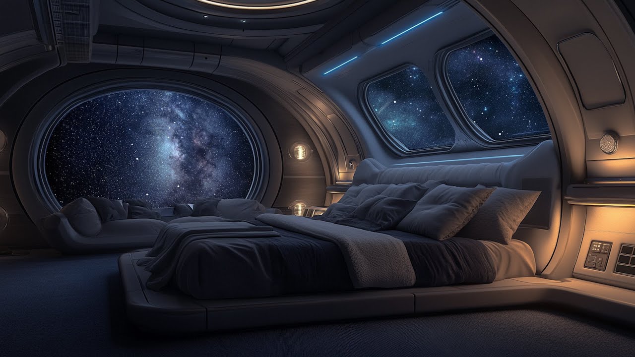 Peaceful Space Ambience - Soothing Cosmic Sounds for Restful Nights ...