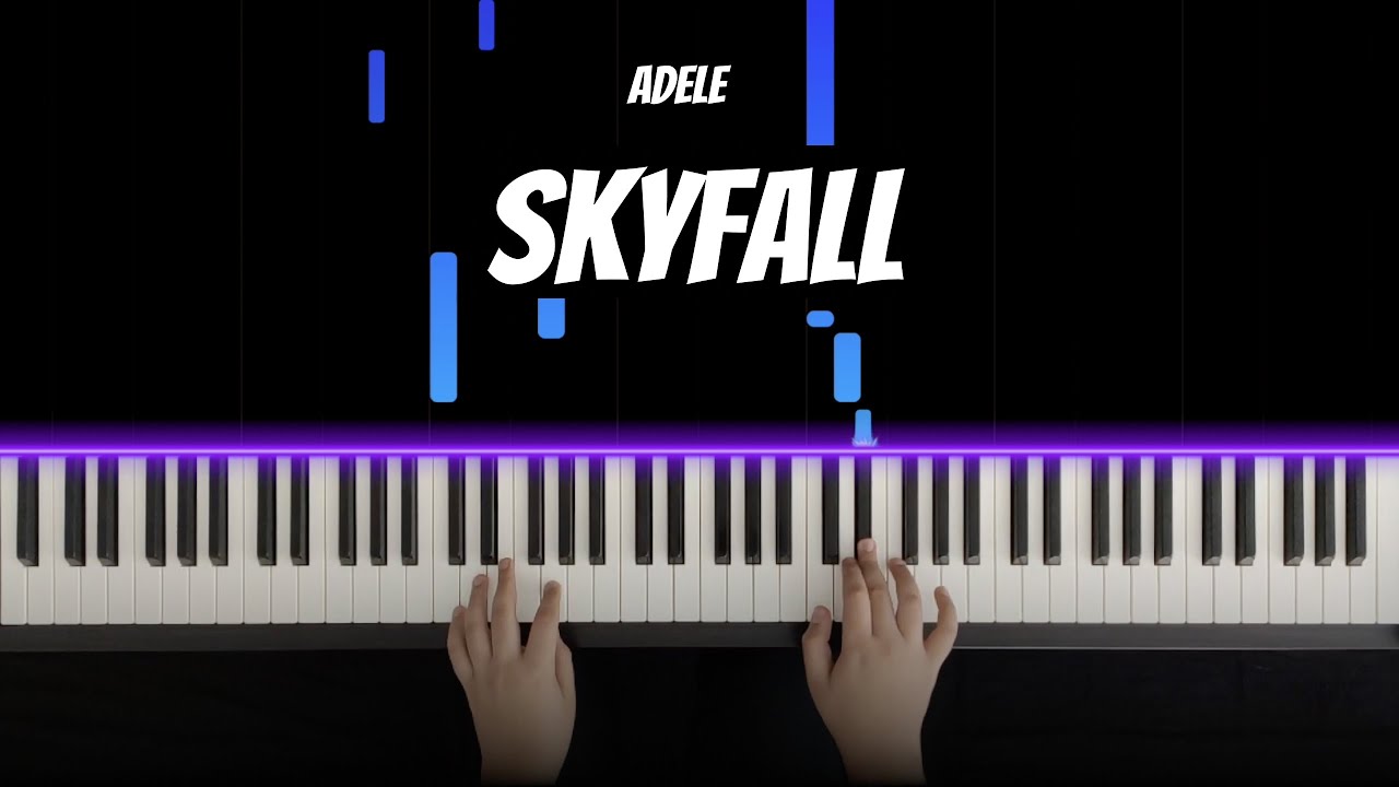 Adele - Skyfall | Piano Cover - Tutorial - YouTube