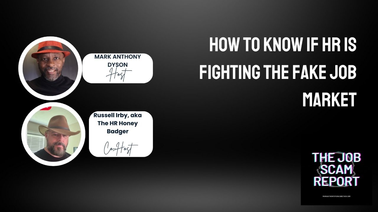 How to Know if HR is Fighting Fake Job Market - YouTube
