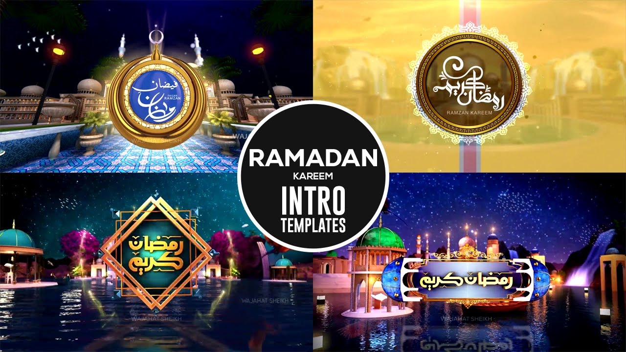 Ramadan Kareem Intro | Ramadan Animation | After effect 3D Templates ...