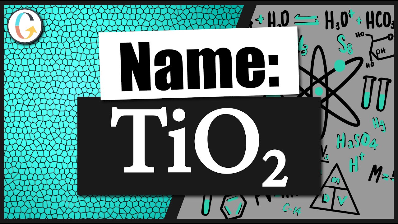 How to name TiO2 - YouTube