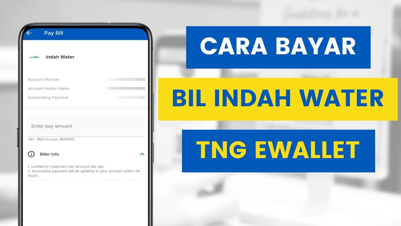 Cara Bayar Bil IWK Menggunakan Aplikasi Touch N Go eWallet l TNG App ...