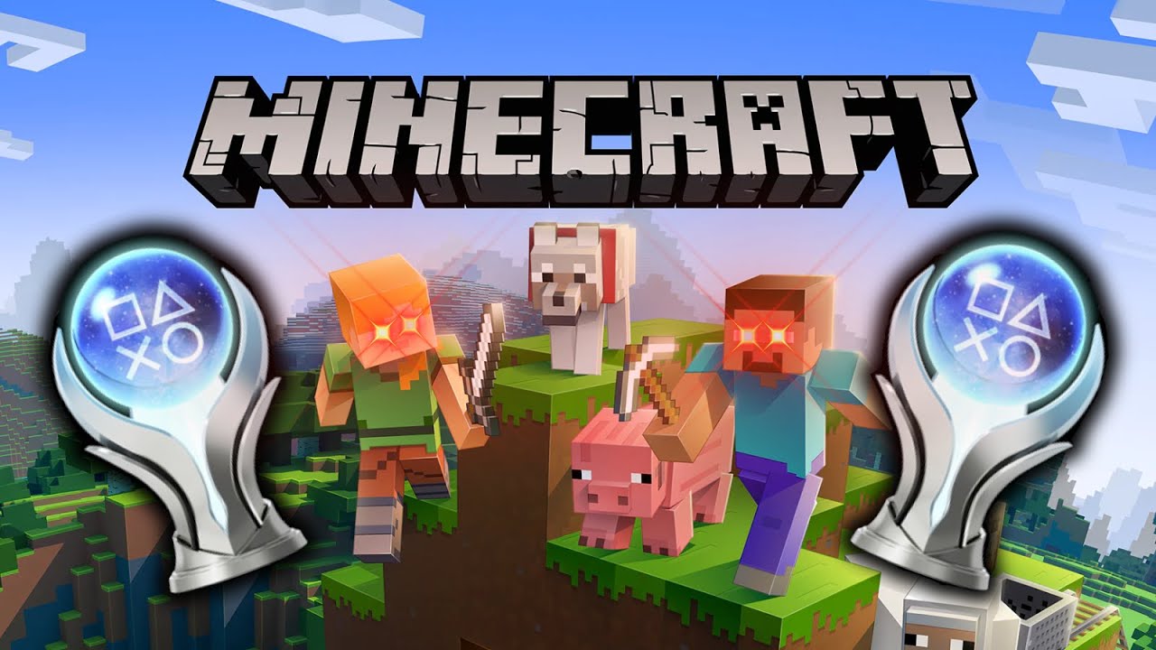 TRYING TO GET THE PLATINUM TROPHY IN MINECRAFT - Minecraft Road to Platinum Episode 1 - YouTube