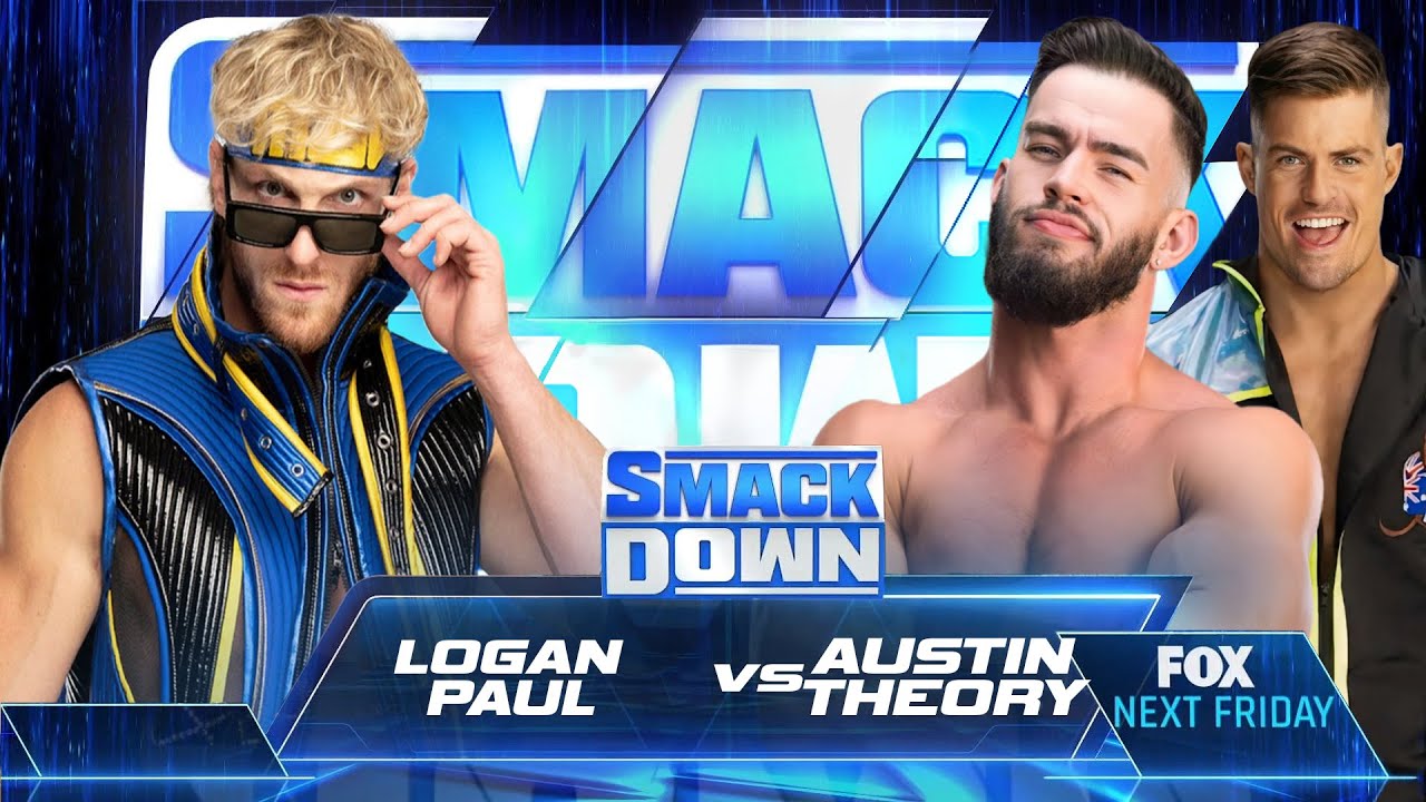 WWE2K24 | Logan Paul vs. Austin Theory | Elimination Chamber Qualifying ...