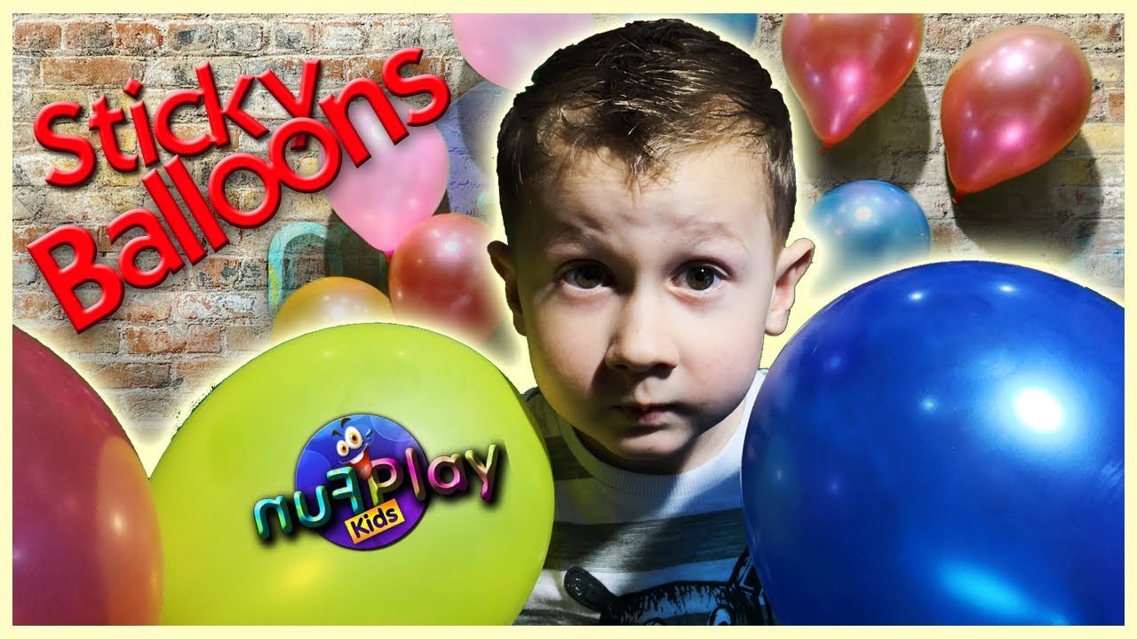 Sticky balloons fun | Hair electricity tricks | Easy physics - YouTube