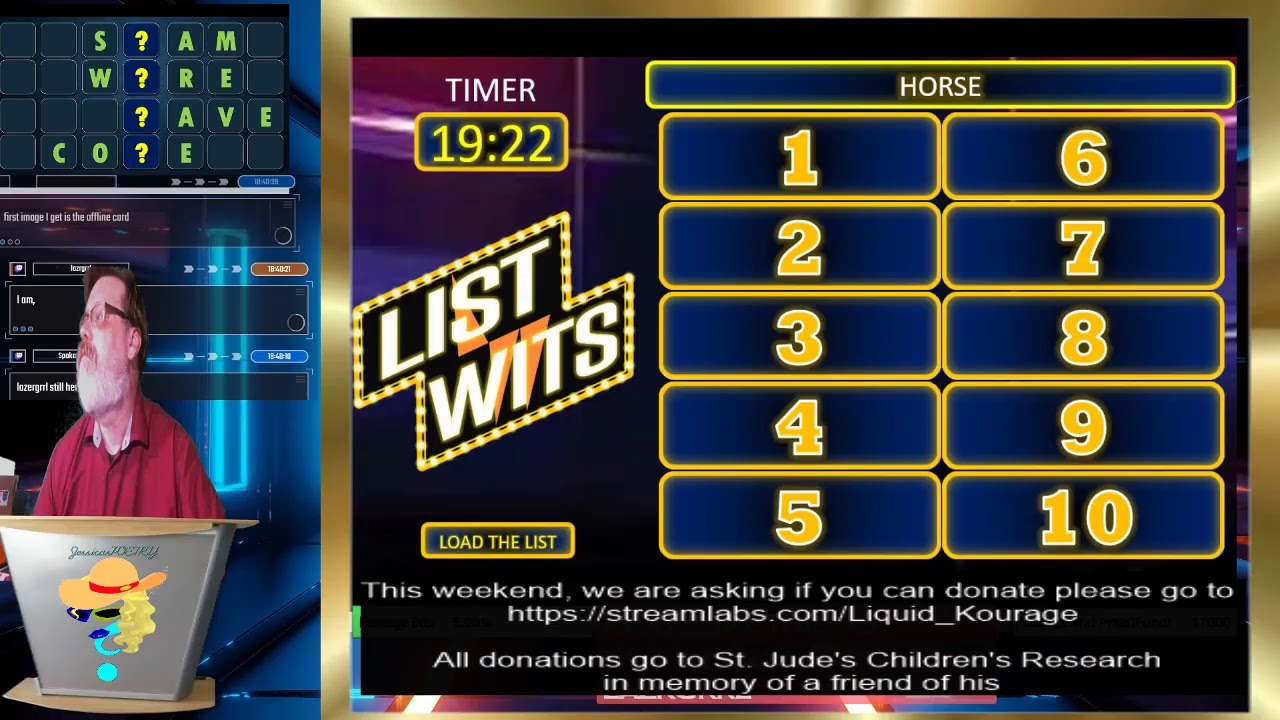 List Wits Game Show - - YouTube