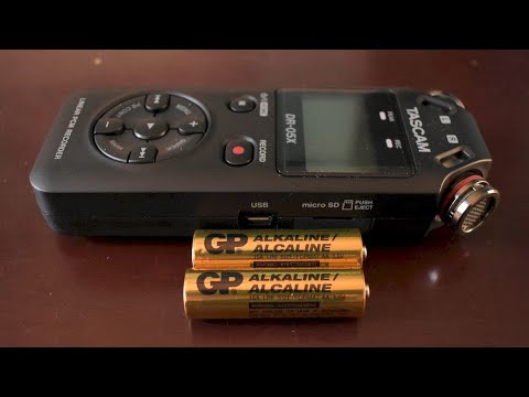 TASCOM DR-05X Pro Audio Recorder 📺 BLACK SCREEN | 3 Hours of Relaxing ...