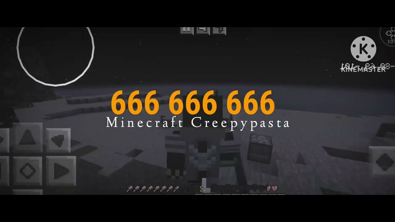 minecraft creepypasta: 666 666 666 - bonus track | minecraft bedrock ...