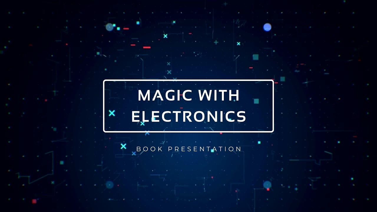 Book of magic tricks using electronics - YouTube