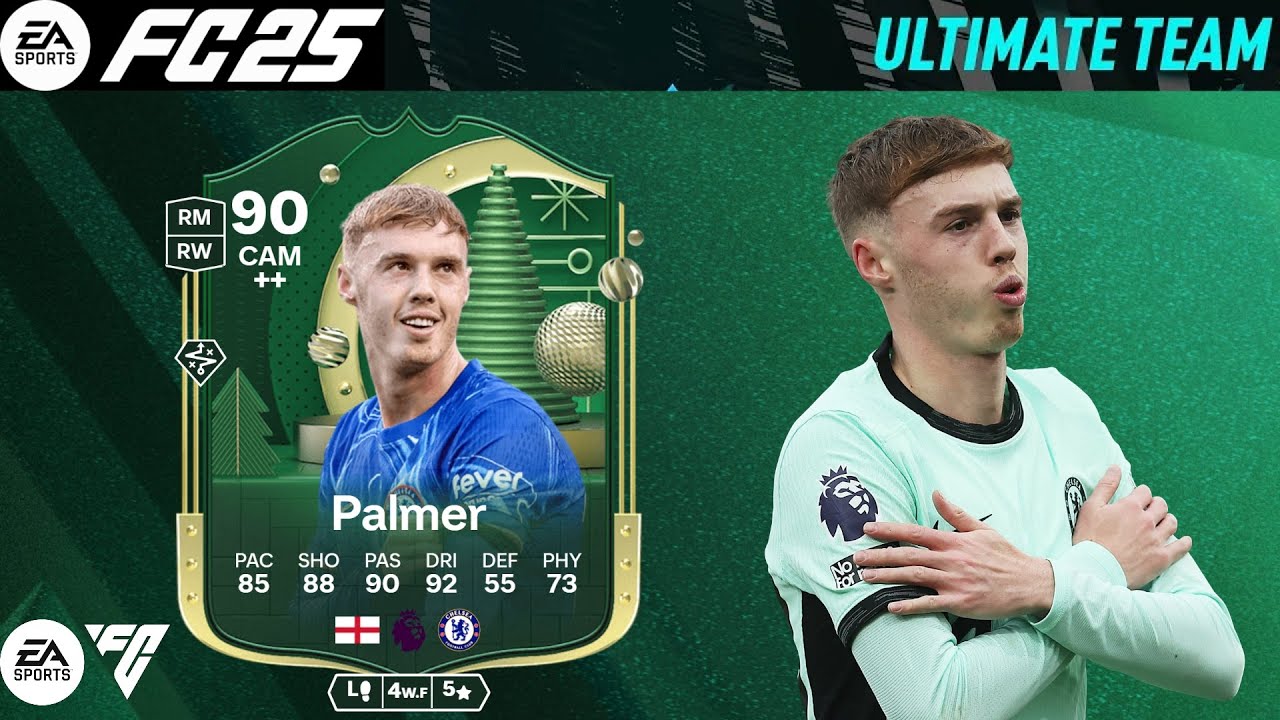 ⭐EXCELENTE CALIDAD PRECIO⭐ COLE PALMER 90 WINTER WILDCARD REVIEW FC 25 ...