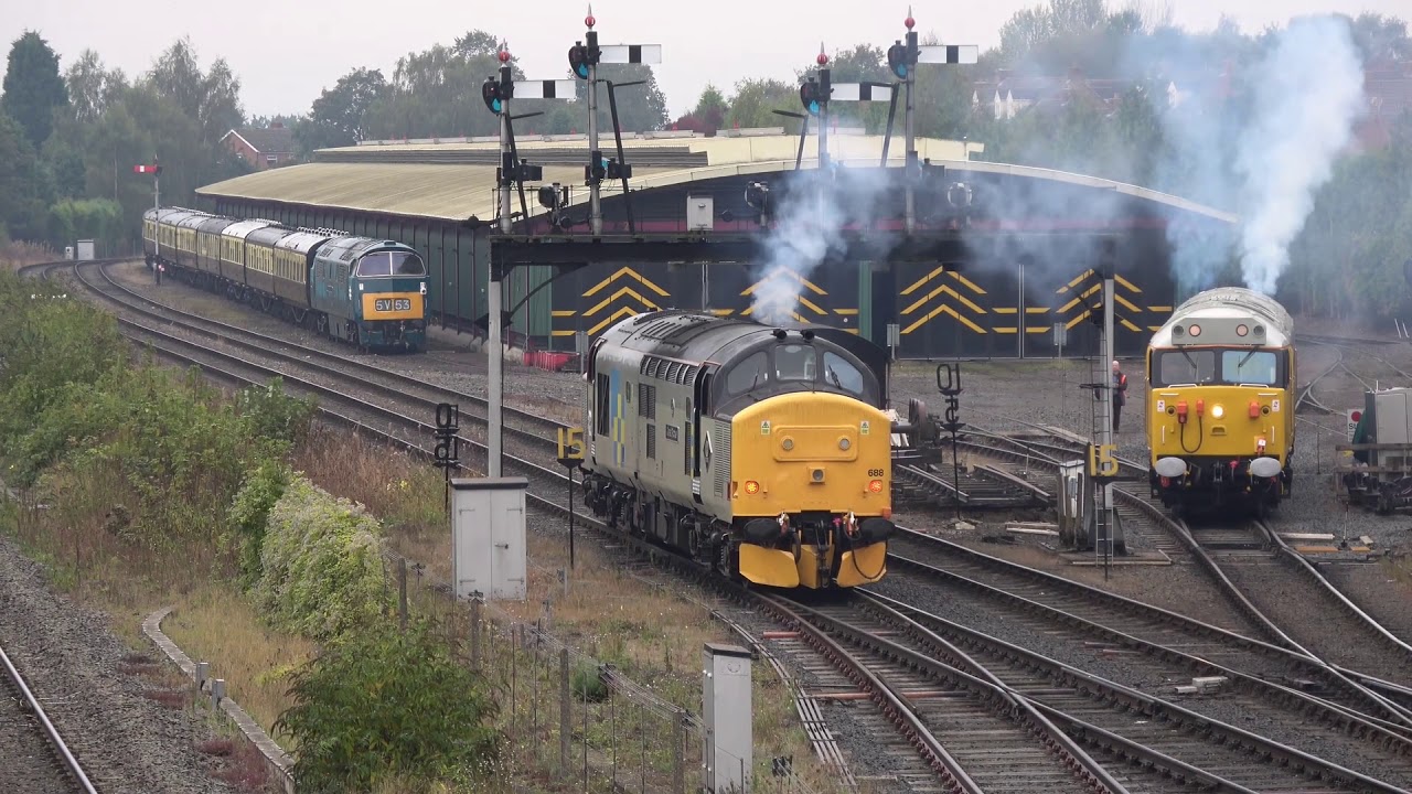 37688, 33108, 20189, 50007, 50033 & 66027. SVR Autumn Diesel Gala 2019 ...