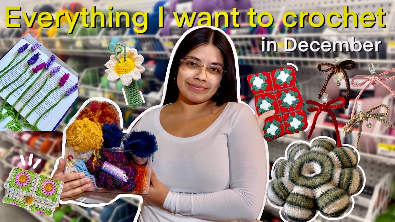 December crochet plans! ️🎄| Making Christmas presents |December TBC 🧶 ...
