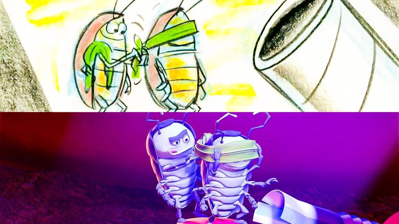 A Bugs Life ‘From Script To Screen’ Side By Side Comparison (2019) HD ...