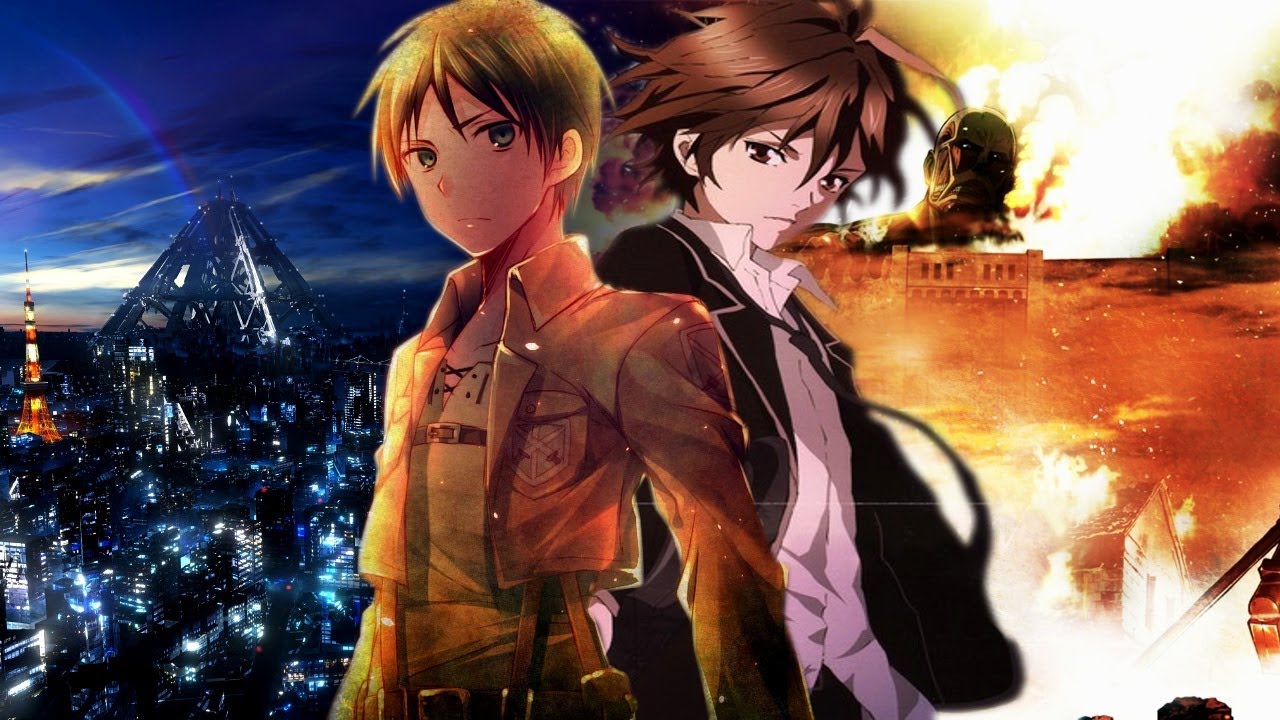 Guilty Crown Opening/Shingeki no Kyojin 2nd ED mix (2.0) - YouTube