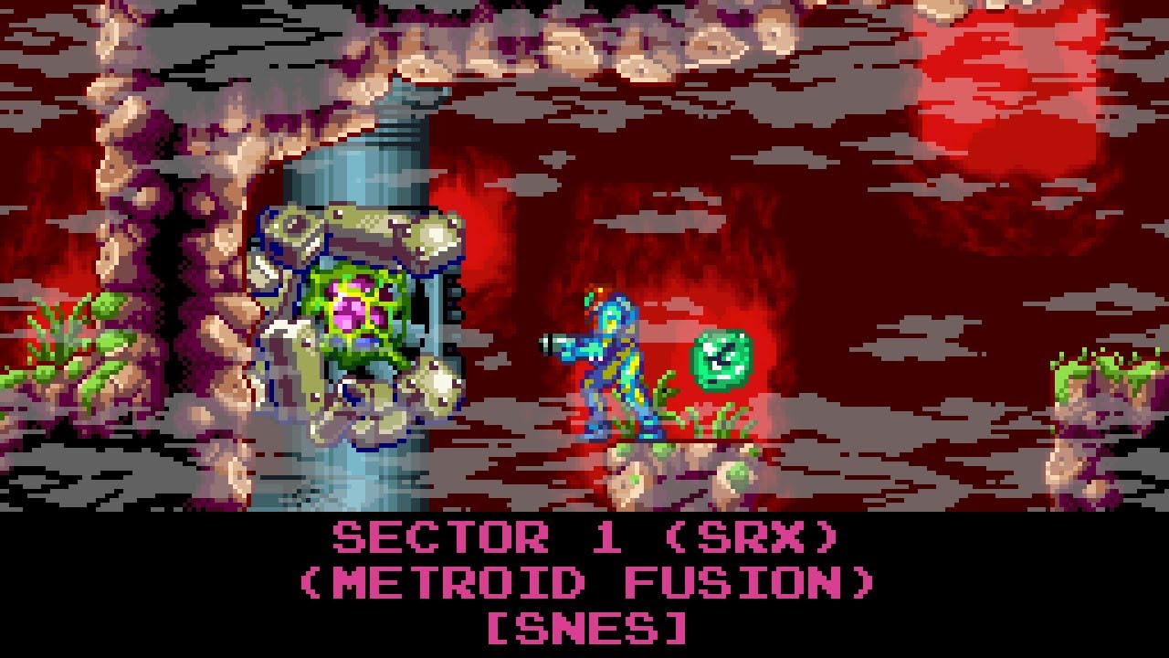 Sector 1 (SRX): SR388 Reproduction Area (Metroid Fusion) [SNES ...