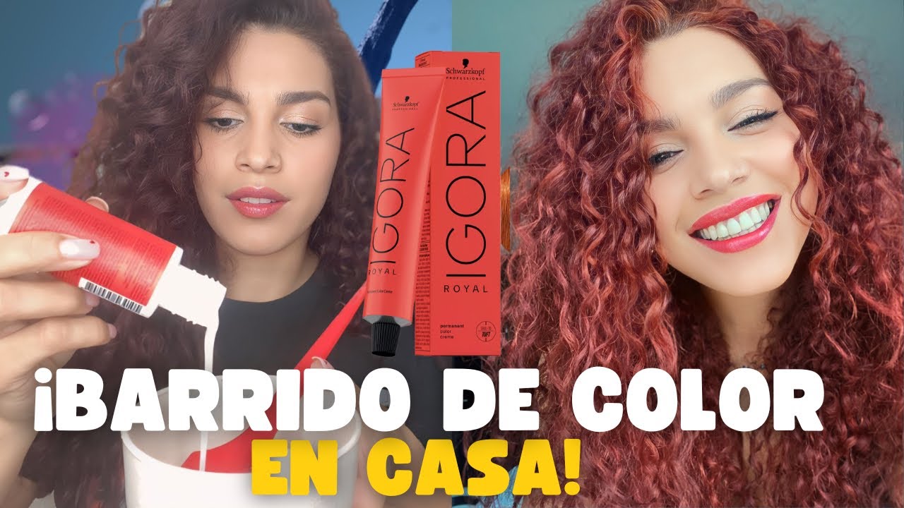 ¿ Cómo hacer un BARRIDO de COLOR en casa? - YouTube