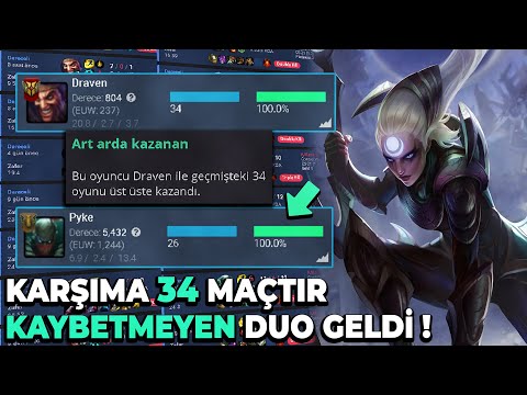 Karşıma 34 Maçtır Kaybetmeyen Duo Smurf Geldi!