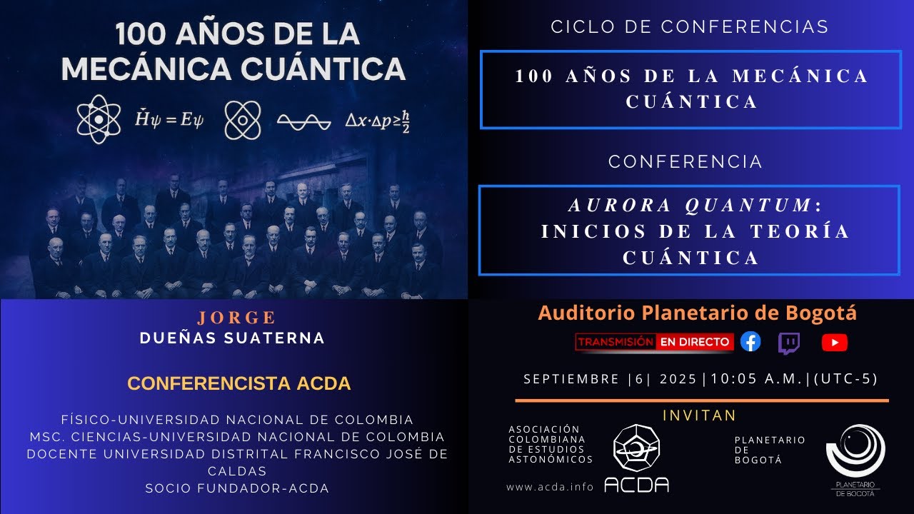 AURORA QUANTUM: INICIOS DE LA TEORÍA CUÁNTICA - YouTube