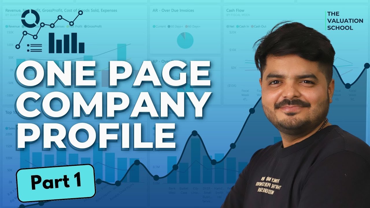 One Page Company Profile | Step by Step | Part 1 - YouTube