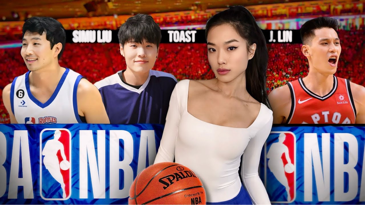 BASKETBALL WITH JEREMY LIN & SIMU LIU & MORE IN TORONTO!! | akanemsko ...