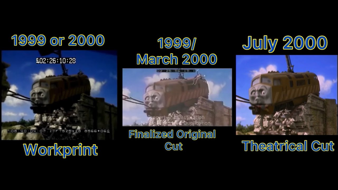 Thomas and the Magic Railroad P.T. Boomer and Diesel 10 Chase Scene ...