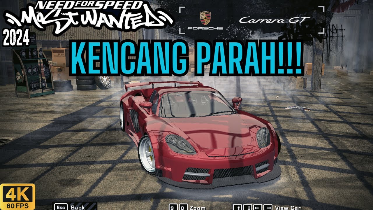 Porsche Carrera GT Mobil Tercepat di NFS MOST WANTED ps2 - YouTube