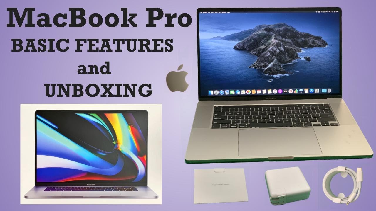 MacBook Pro 16 Unboxing & Basic features - YouTube