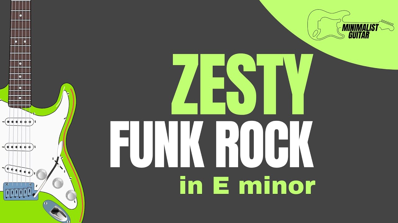 Zesty Funk Rock l Backing Track in Em - YouTube