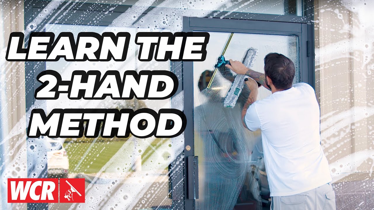 Clean Windows Faster With The Two-Hand Technique! - YouTube