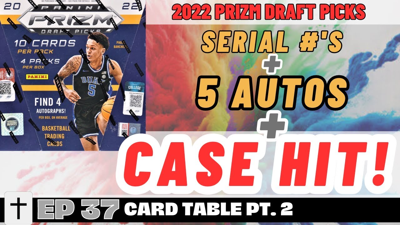 Colorful CASE HIT! 2022 Prizm Draft Picks Basketball hobby box | EP37 ...