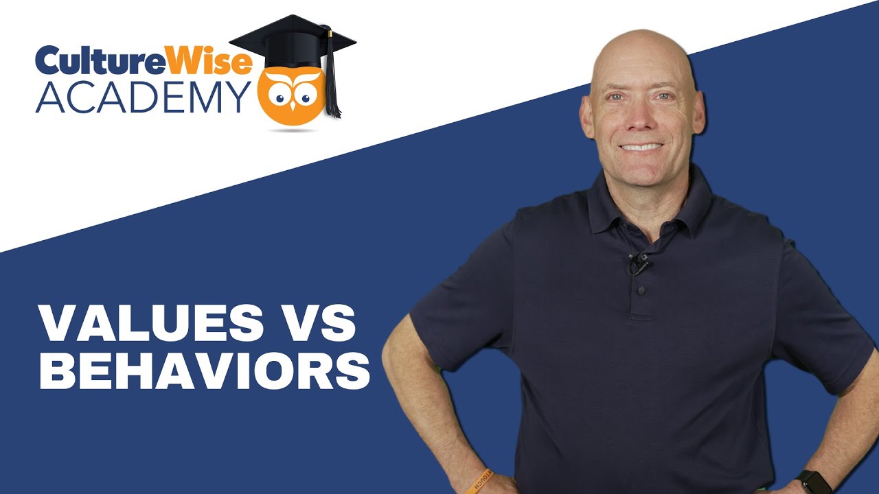 Values vs Behaviors - YouTube