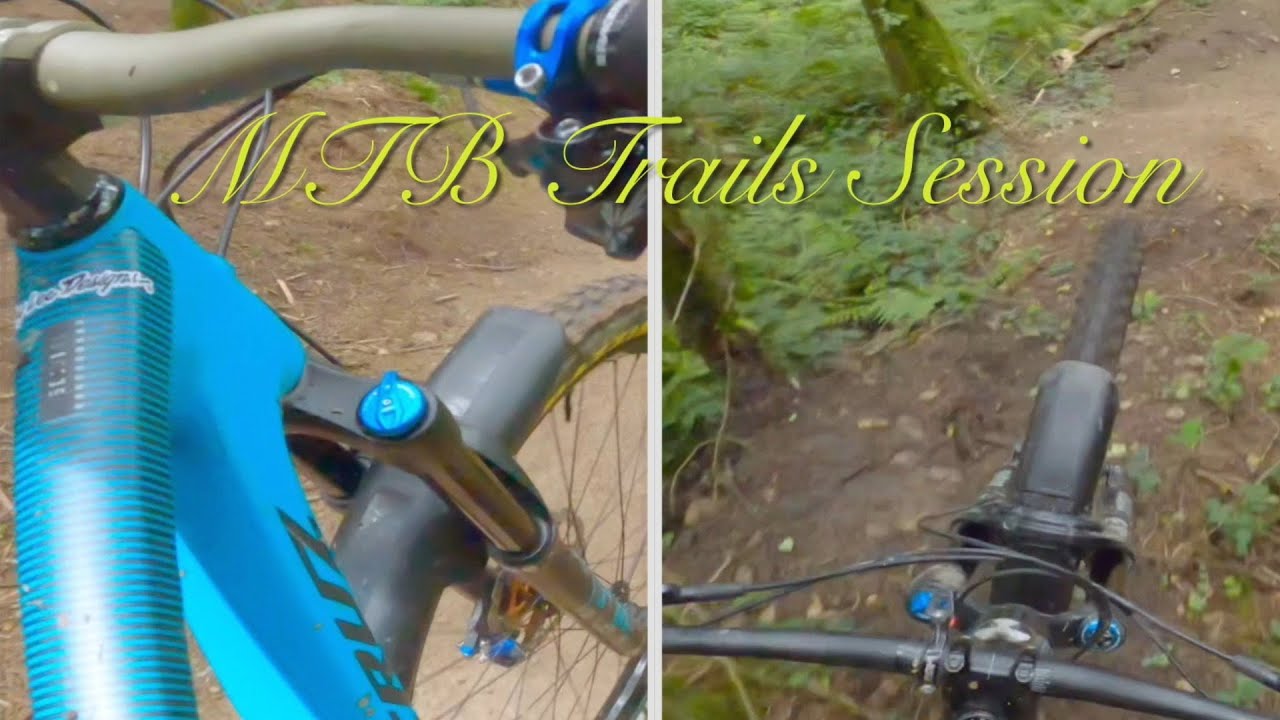 Troserch Woods Mountain Bike Session Main Line, Basha & Twpsin Trail ...
