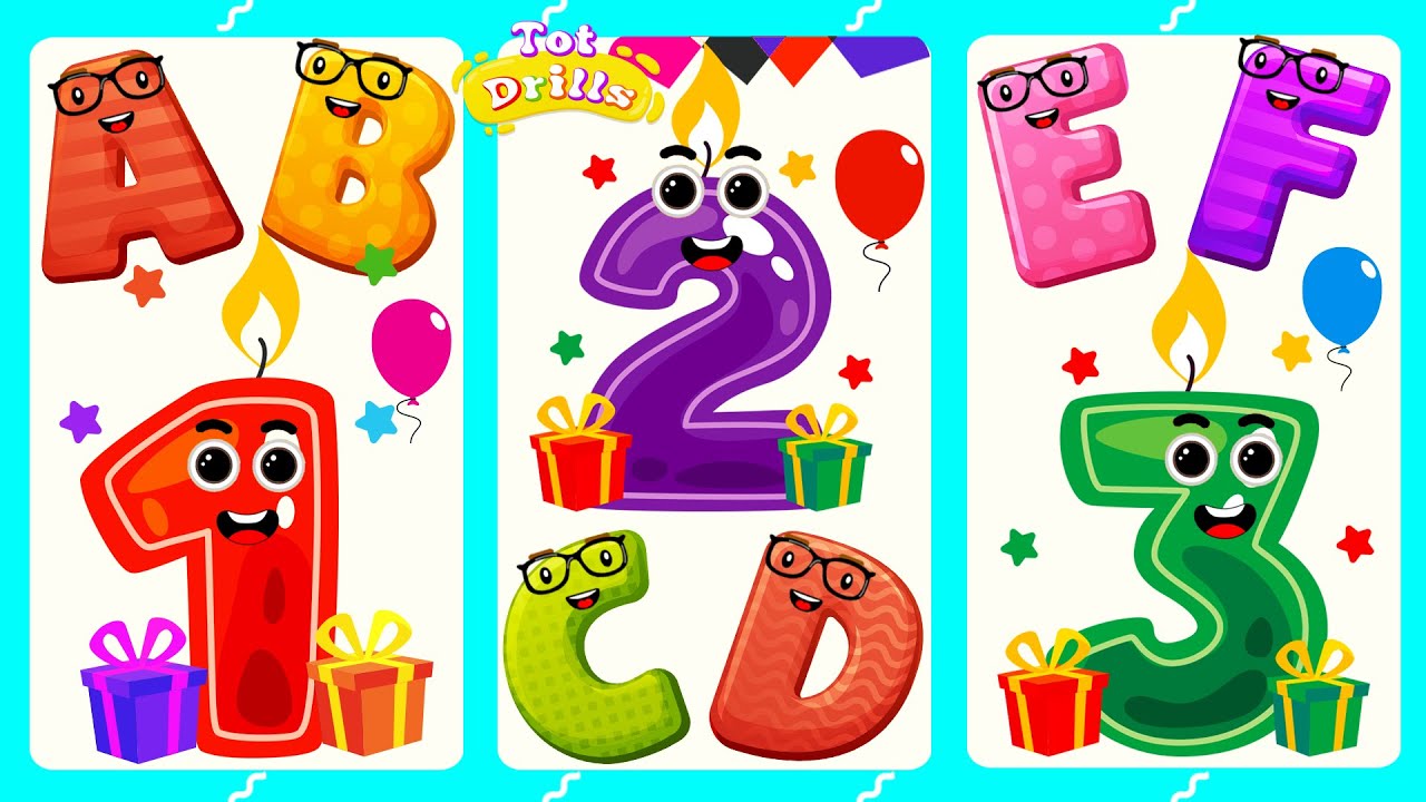 The Best of Toddler Fun Learning Videos For Toddlers | ABC and 123 ...