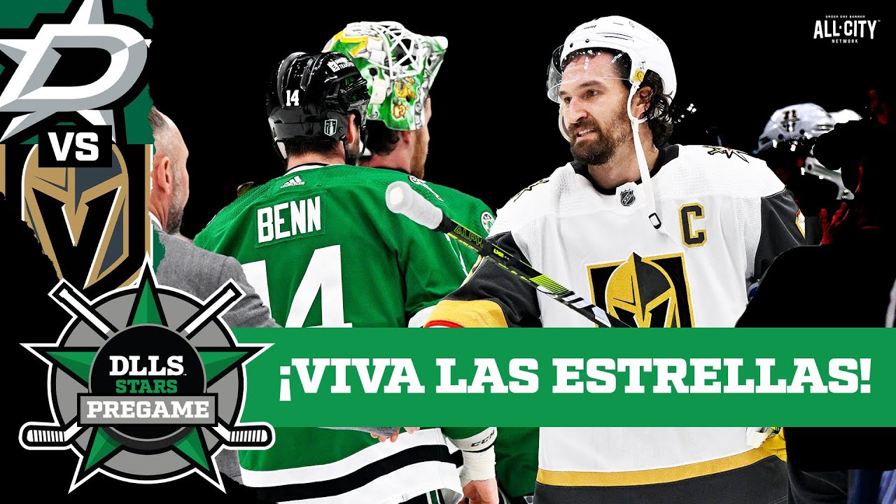 Dallas Stars @ Vegas Golden Knights | STARS PREGAME - YouTube
