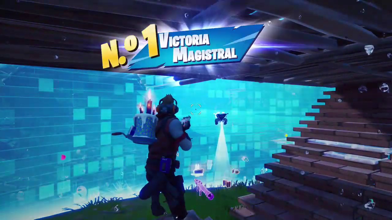 Victoria Magistral Fortnite Círculo completamente cerrado - YouTube
