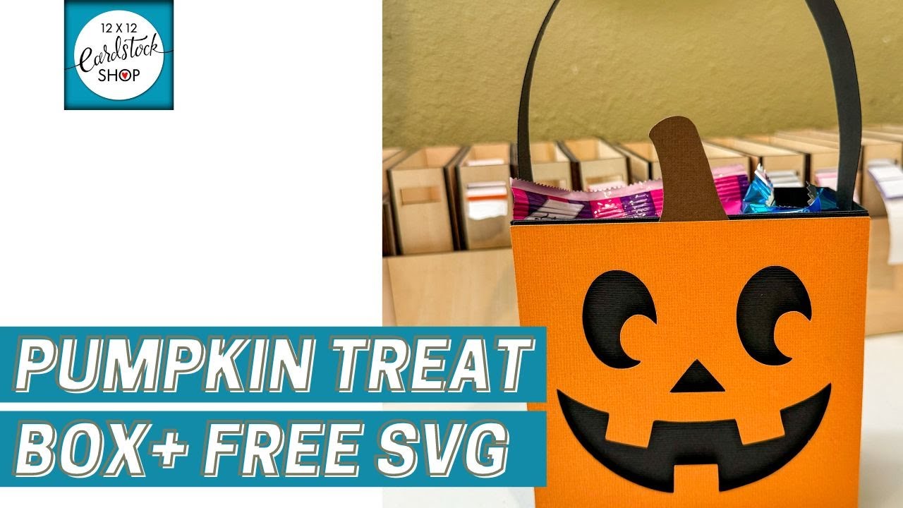 Pumpkin Box Halloween Treat Bag - YouTube