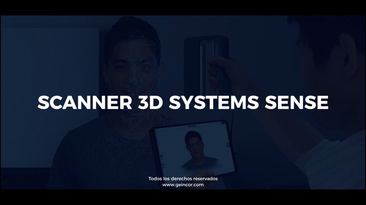 SCANNER 3D SYSTEM SENSE - YouTube