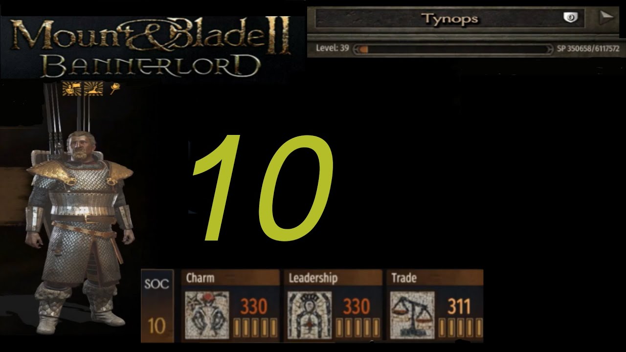 Bannerlord - Tynops - Playthrough - Trade, Charm - E10 - 1084, Winter ...