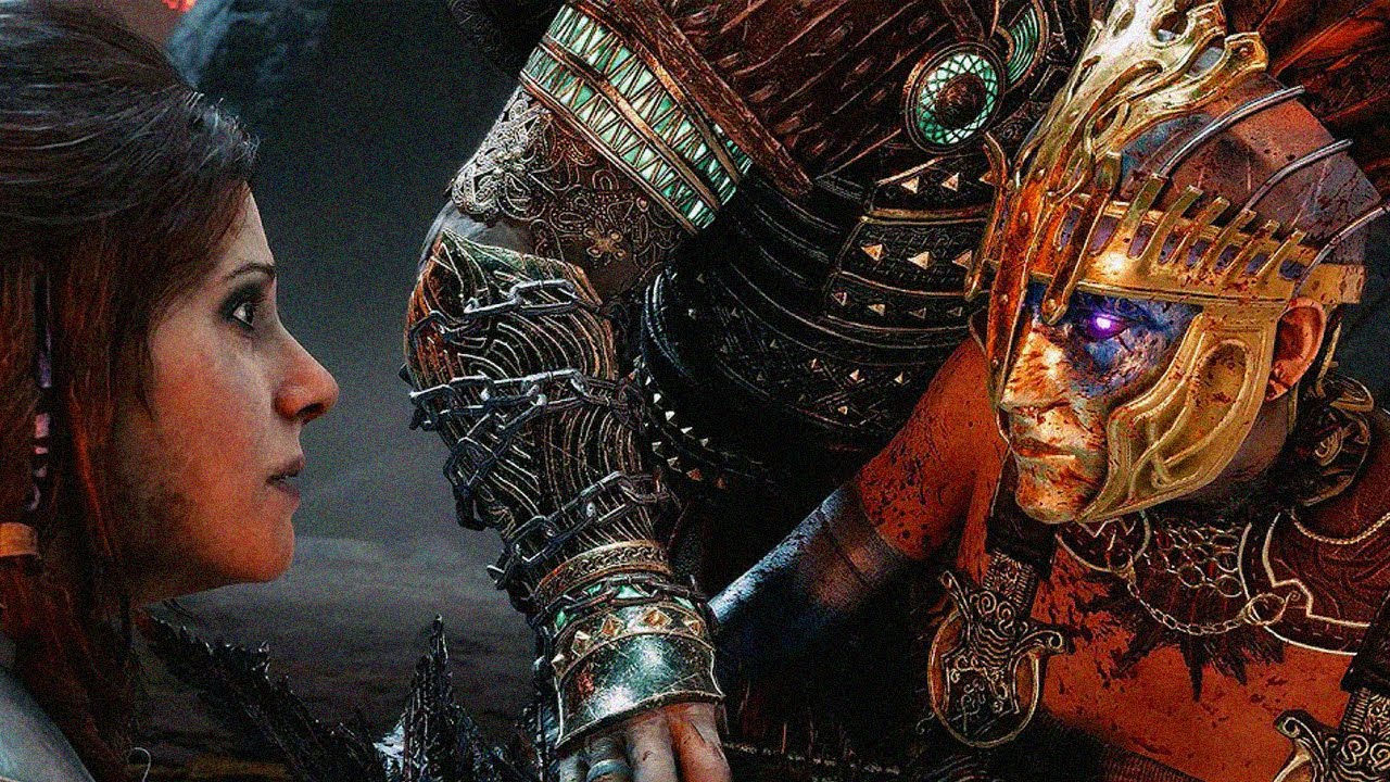 GOD OF WAR RAGNAROK PS5 Valkyrie Queen Gna Boss Fight - YouTube