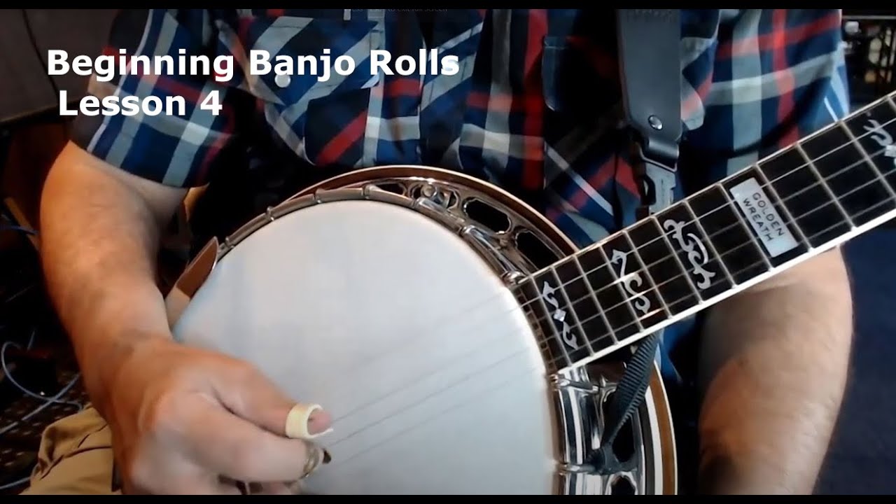 Beginning Bluegrass Banjo - Lesson 4 Alternating Thumb Roll - YouTube