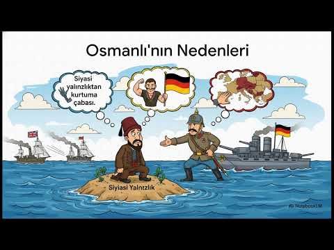 OSMANLI I. DÜNYA SAVAŞI CEPHELER VE GİZLİ ANLAŞMALAR(Animasyonlu ve Görsel anlatım)