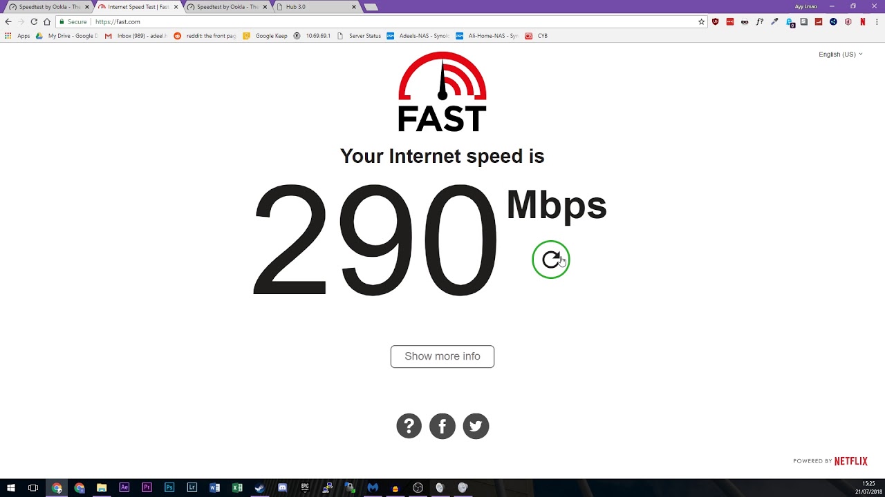 ULTRAFAST 350mbps+ Hybrid Fibre Broadband Speedtests (Virgin Media ...