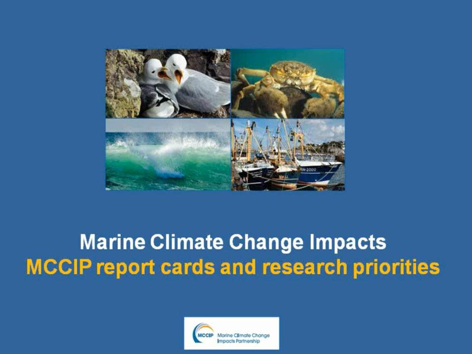 MCCIP Recent activities and future work: Georgia Bayliss Brown - YouTube