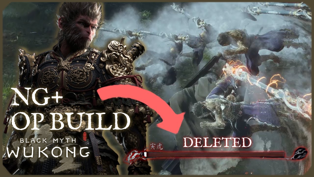 Black Myth Wukong - NG+ OP Delete Boss Build - YouTube