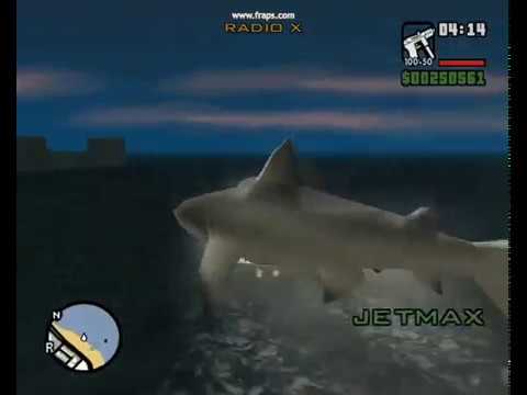 gta san andreas killer sharks - YouTube
